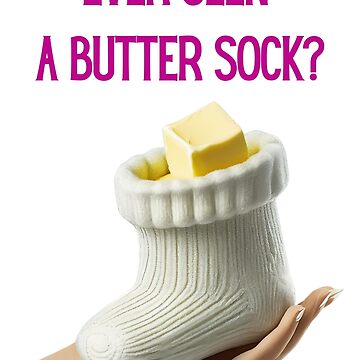 "Butter Sock - Sam Puckett from iCarly and Sam & Cat" Sticker for Sale ...