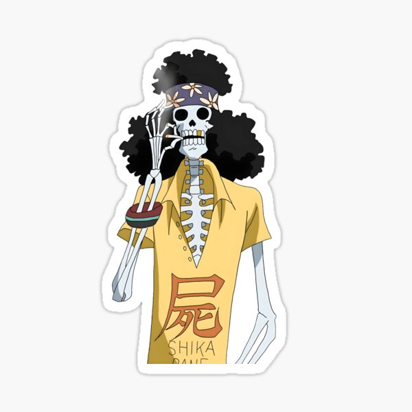 "Soul King Brook " Sticker for Sale by Flammingoo | Redbubble
