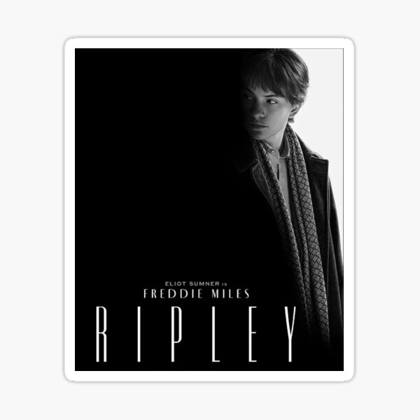 "Freddie Miles-Ripley Series (2024)" Sticker for Sale by HerbalBlue ...