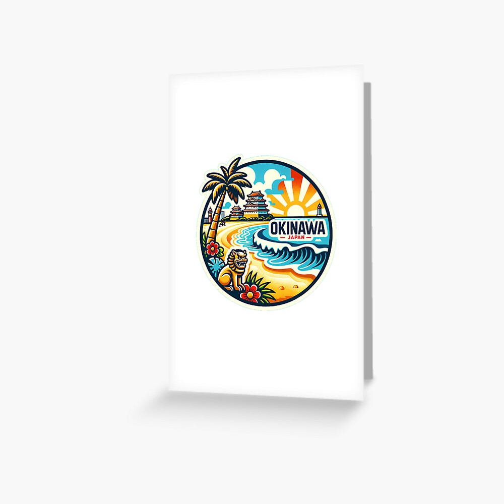"Okinawa Japan" Sticker for Sale by LoveLabDesign | Redbubble