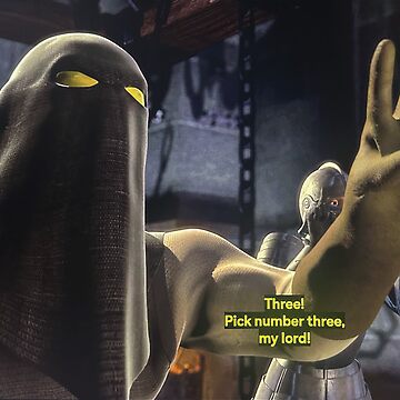 "Thelonious: Pick Number 3 My Lord" Sticker for Sale by ElCocodrilo ...