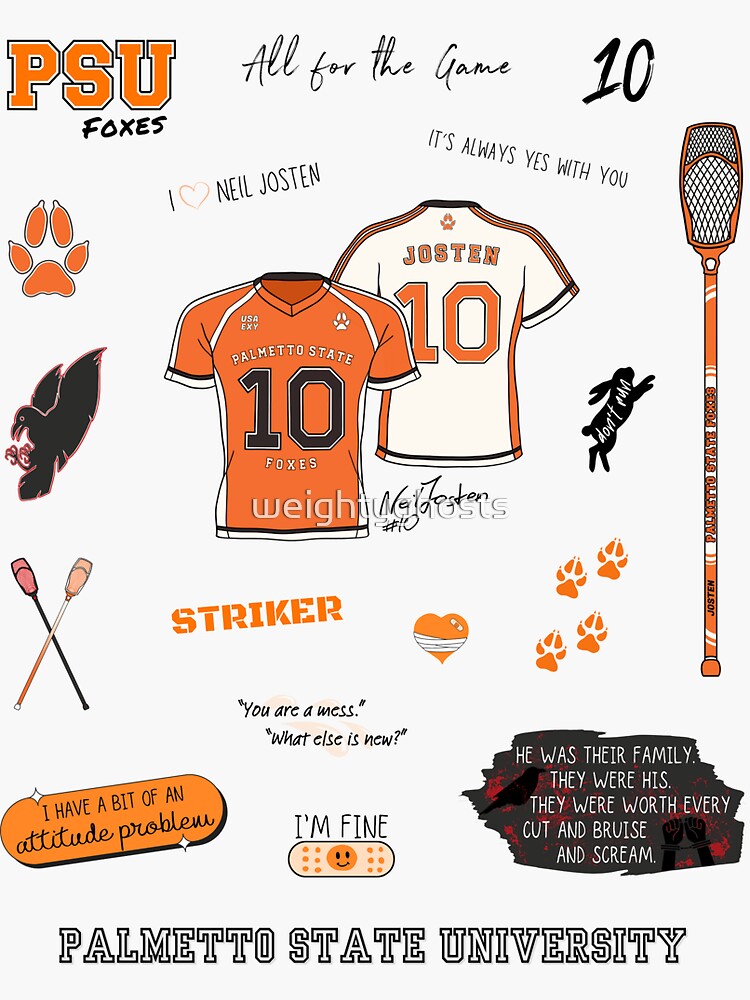 "AftG Neil Josten Sticker Pack" Sticker for Sale by weightyghosts ...