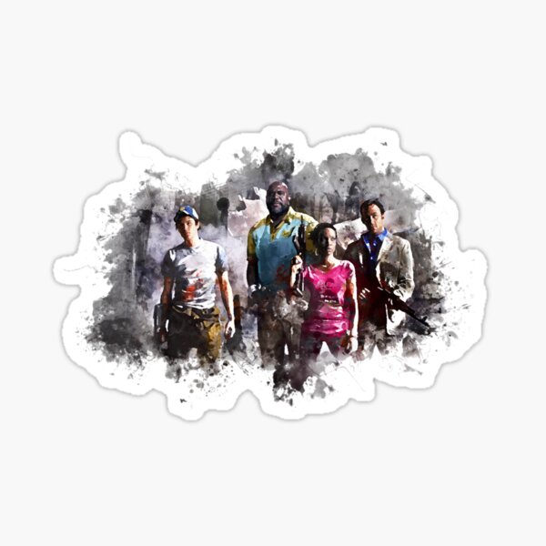 "Left 4 Dead 2 " Sticker for Sale by jerradsharone | Redbubble