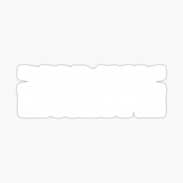 " Le Sserafim Kpop Hd Logo" Sticker for Sale by JamieGustafso | Redbubble