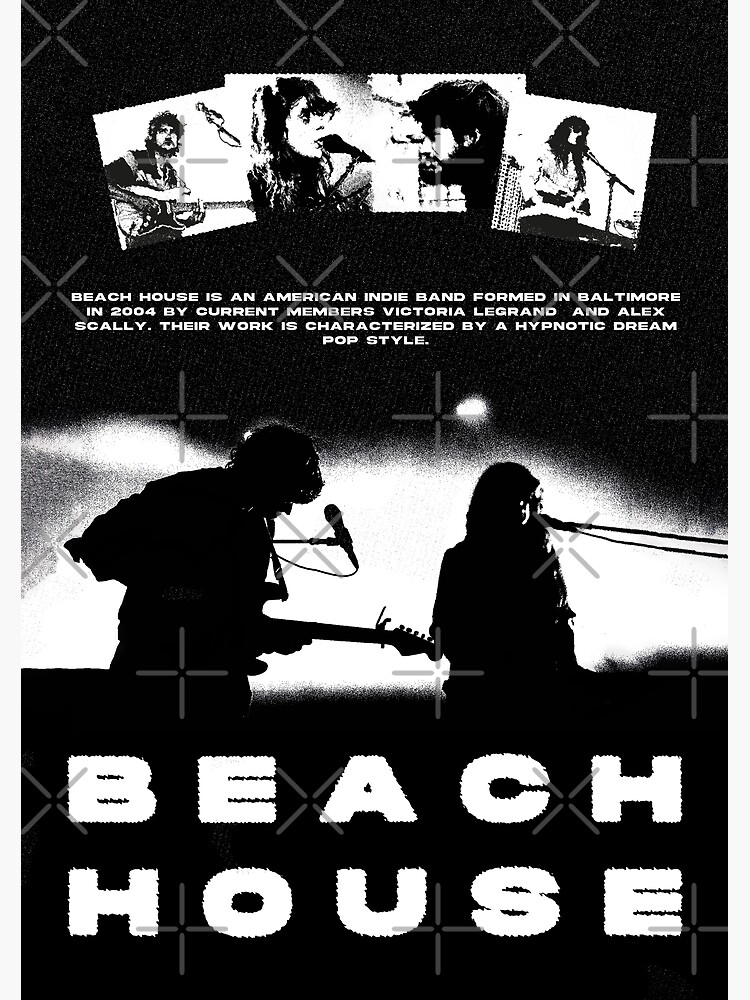 "Beach House Dream pop Music Band Victoria Legrand Alex Scully design ...