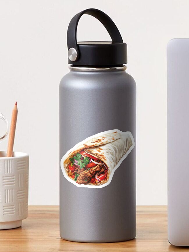 "Middle Eastern Food - Shawarma" Sticker for Sale by Alicia Chee ...