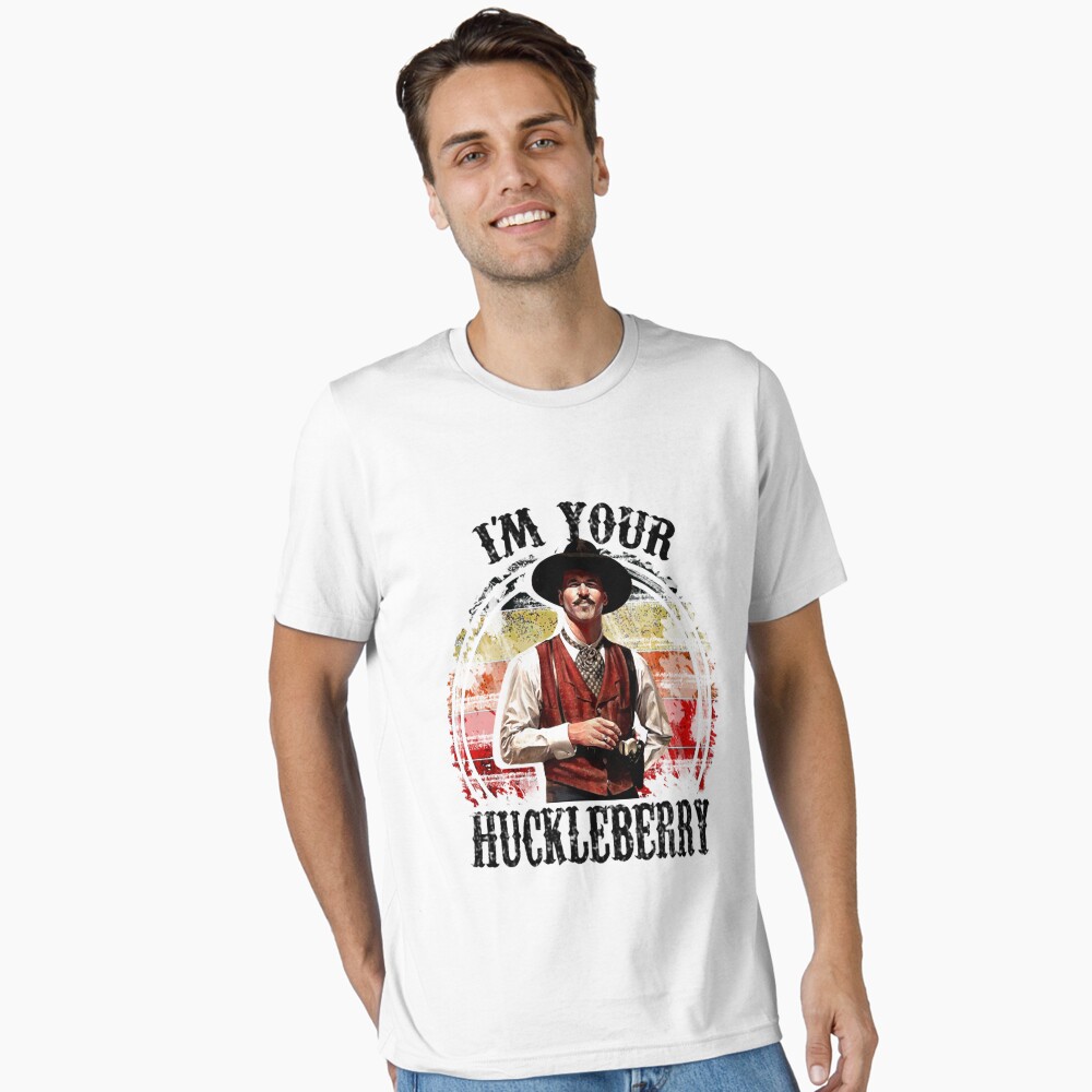 "Art - I'm Your Huckleberry" Sticker for Sale by beckergpdun | Redbubble