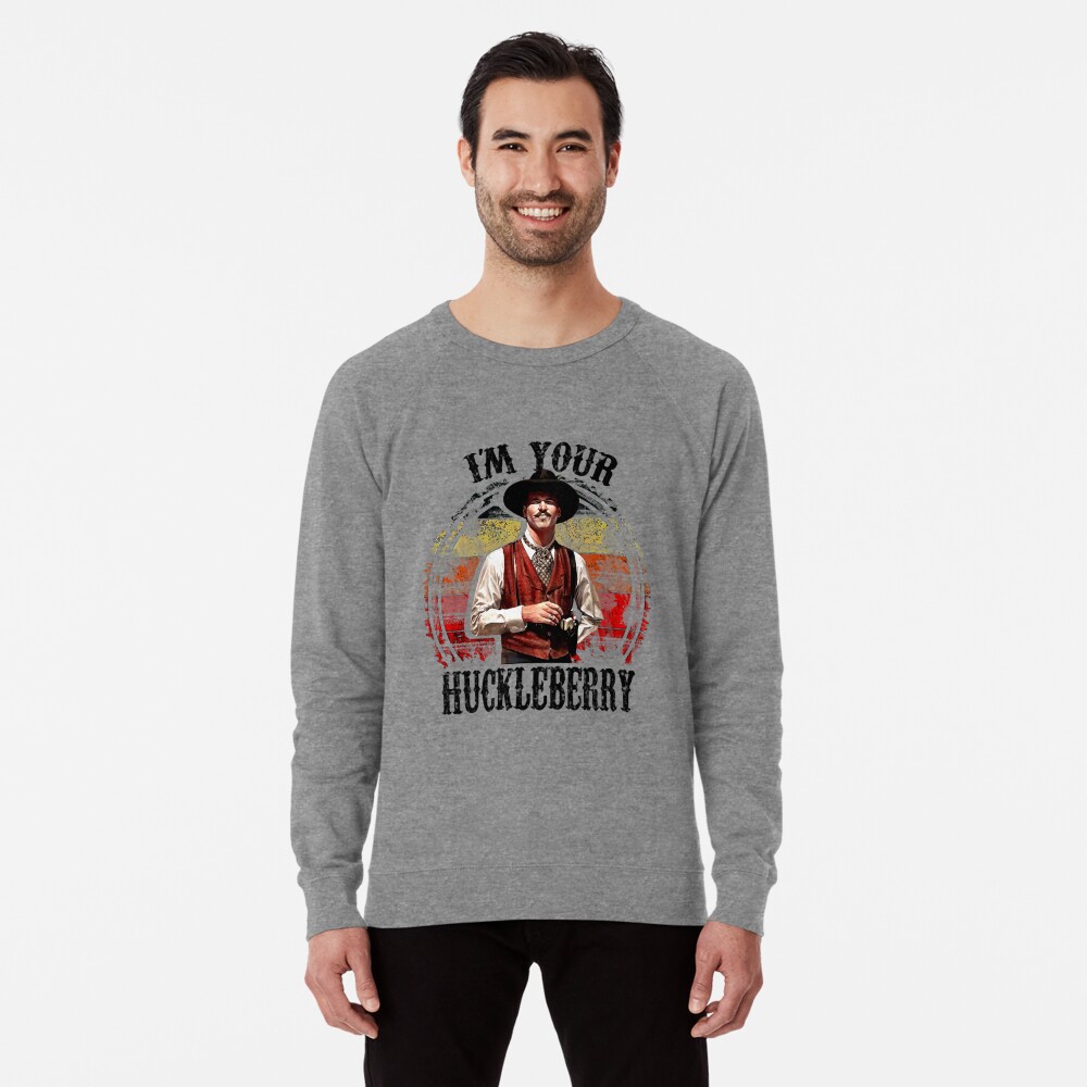 "Art - I'm Your Huckleberry" Sticker for Sale by beckergpdun | Redbubble
