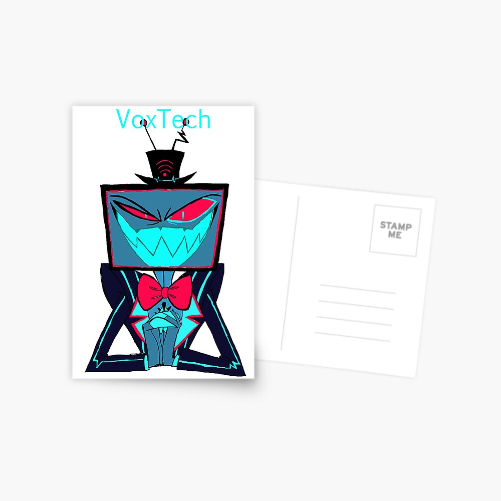 "VoxTech Hazbin FanArt" Sticker for Sale by JessiLynBear | Redbubble
