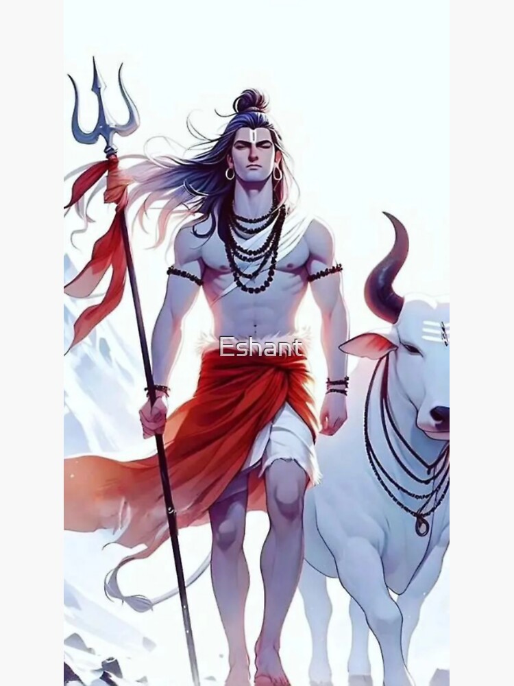"Lord Shiva Mahadev " Sticker for Sale by Eshant | Redbubble