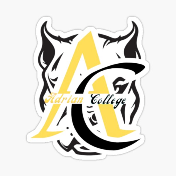 "adrian college" Sticker for Sale by naji97 | Redbubble