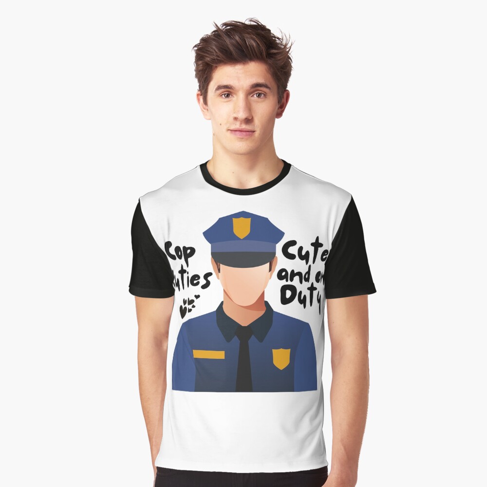 "Cop Cuties Rookie Song Shirt" Sticker for Sale by Sibling-Revelry ...