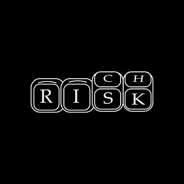 "Dice Rich and Risk" Poster for Sale by Slassyat | Redbubble