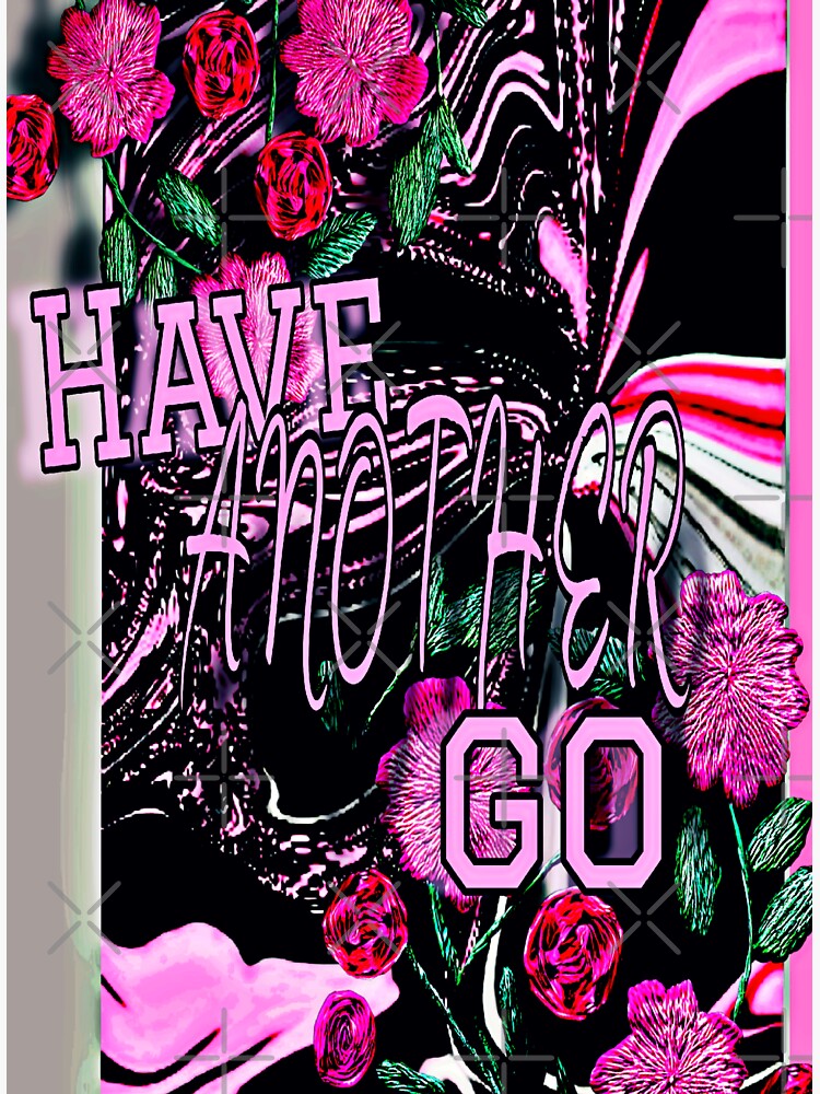 "Have another go. Cutout of Swirl, Echinacea maybe. " Sticker for Sale ...