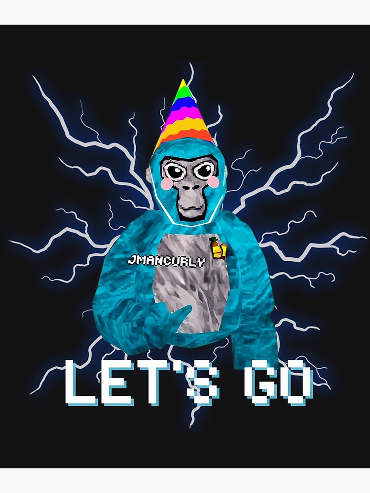 "Gorilla Tag Jmancurly Monke Merch" Poster for Sale by AnkerMunch ...