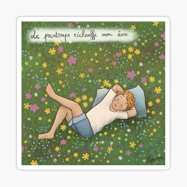 "spring 2024" Sticker by Nymphea-f | Redbubble