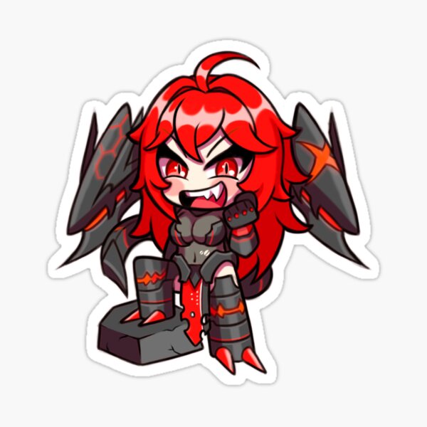 "Nihilister Sticker -NIKKE Fanart-" Sticker for Sale by virgate | Redbubble