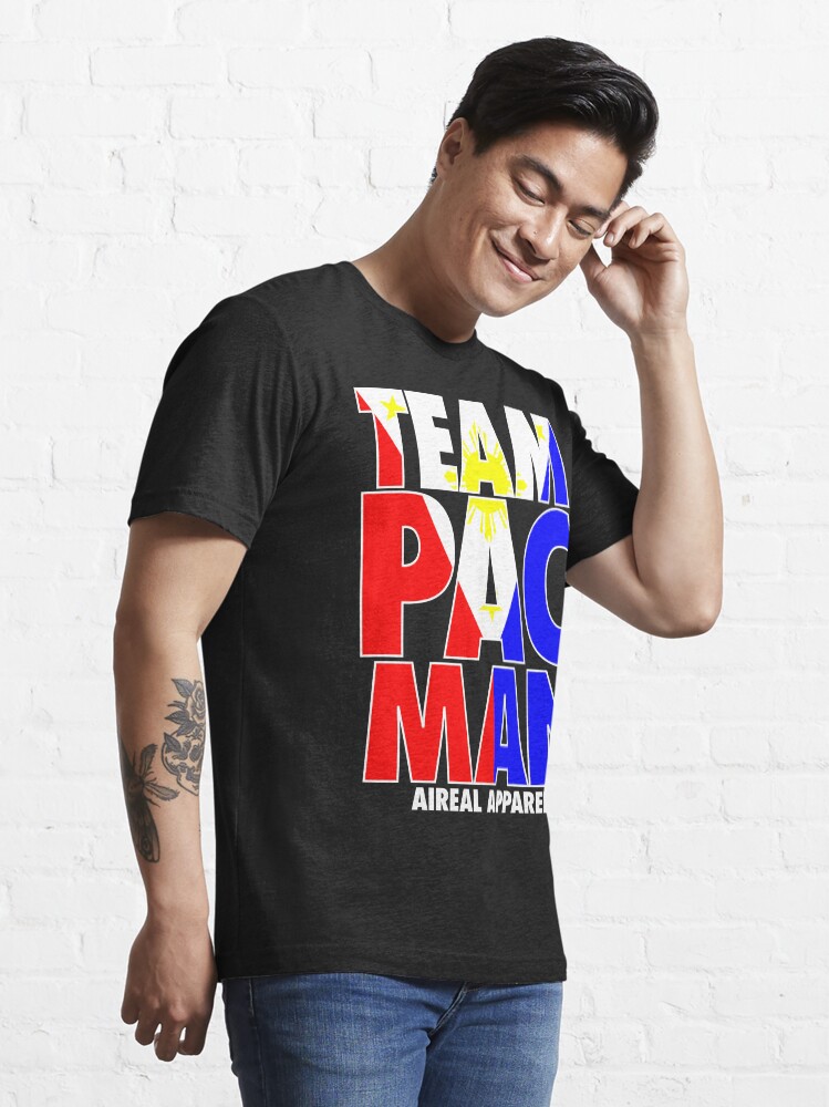 "TEAM PACMAN PACQUIAO BY AIREAL APPAREL" Essential T-Shirt for Sale by ...