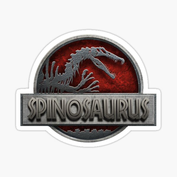 Jurassic World Logo Spinosaurus