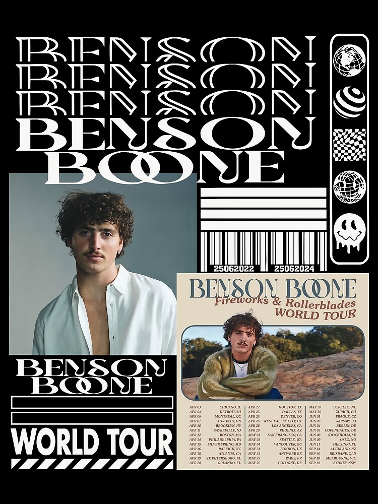 "Benson Boone Vintage" Poster for Sale by Solomonturb | Redbubble