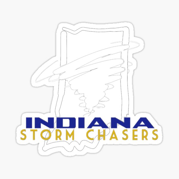 "Indiana Storm Chasers Official Logo Wear" Sticker for Sale by ...