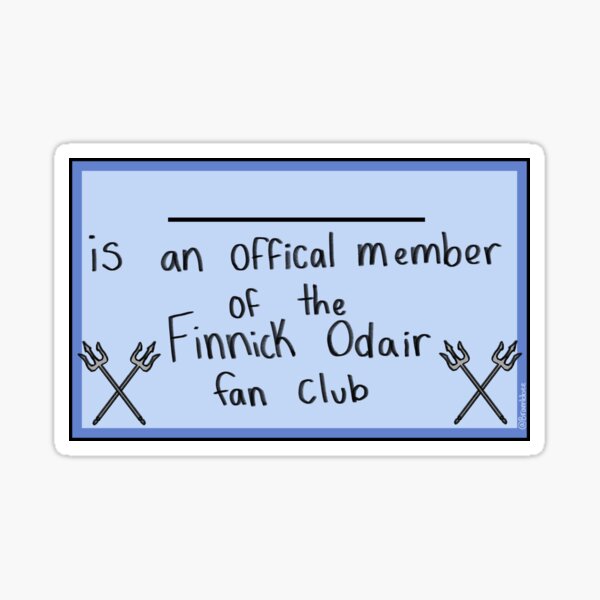 Pegatina for Sale con la obra «[BLANK] es miembro oficial del club de ...