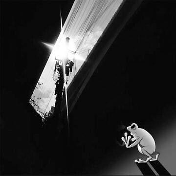 "yung lean bladee psykos cover black & white" Sticker for Sale by ...