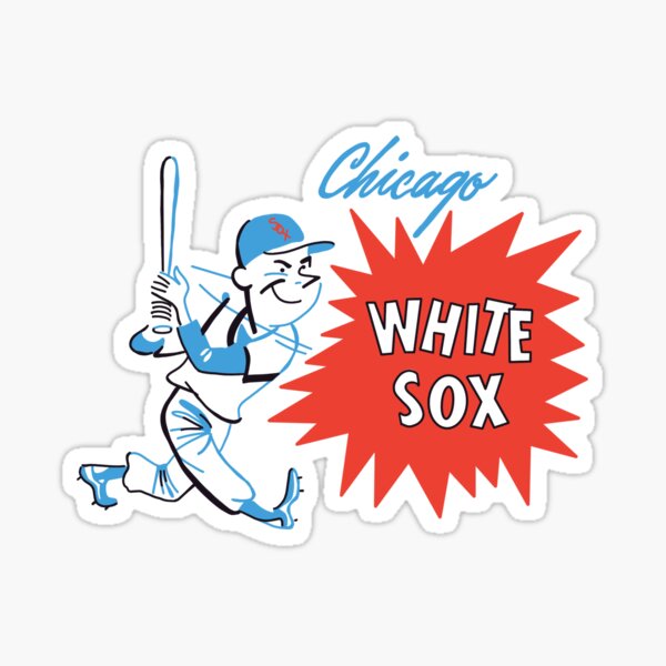 "Throwback Chicago white Sox " Sticker for Sale by itstheatre | Redbubble