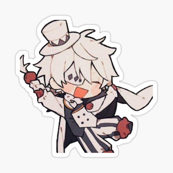 "kawai chibi nikolai" Sticker for Sale by Virginiemoo | Redbubble