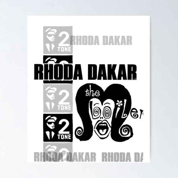 "Rhoda Dakar " Poster for Sale by AdamRo | Redbubble