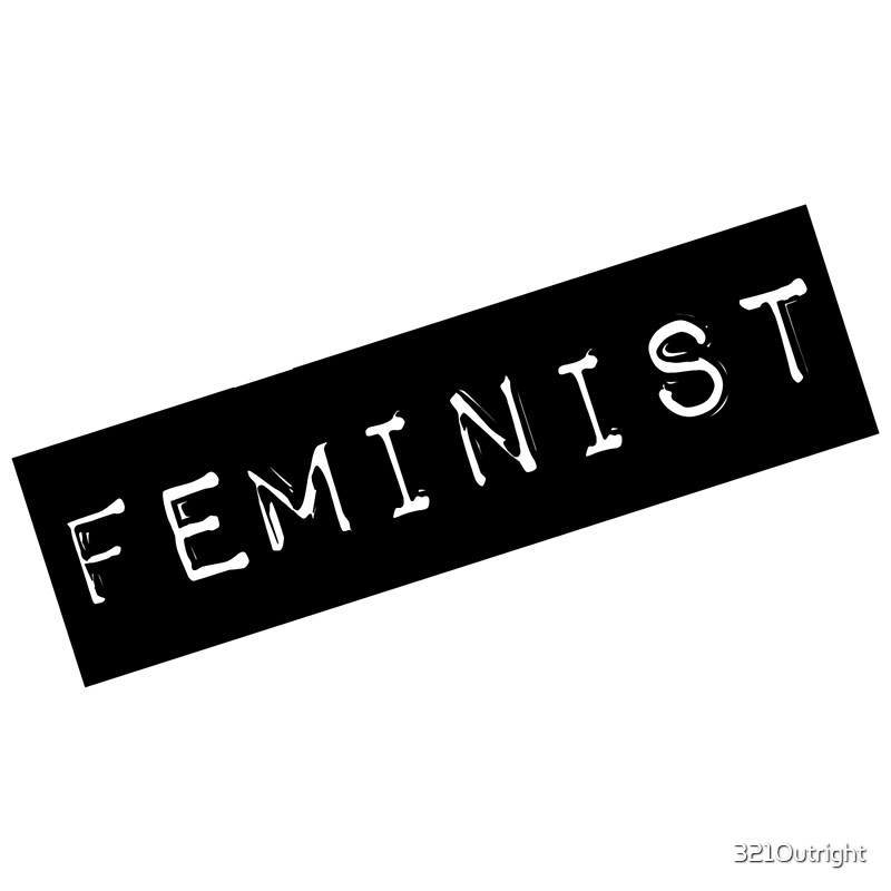 "Feminist Label" by 321Outright | Redbubble