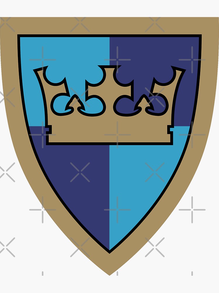 "Crown Knights 2007" Sticker for Sale by design-jobber | Redbubble
