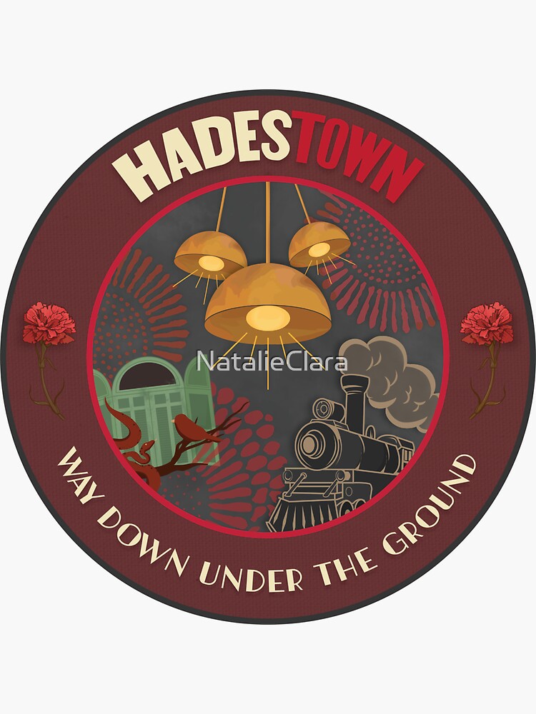 "Hadestown Space Patch - NASA Inspired" Sticker for Sale by ...