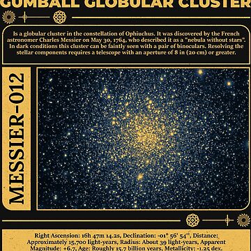 "Messier 012 Gumball globular cluster" Sticker for Sale by LeoLabs | Redbubble