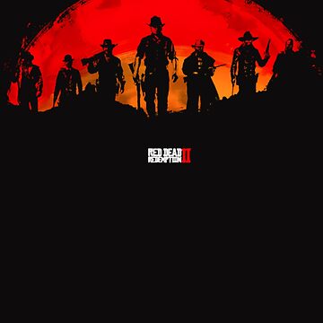 " Black Rdr2 " Poster for Sale by Christopher77v | Redbubble