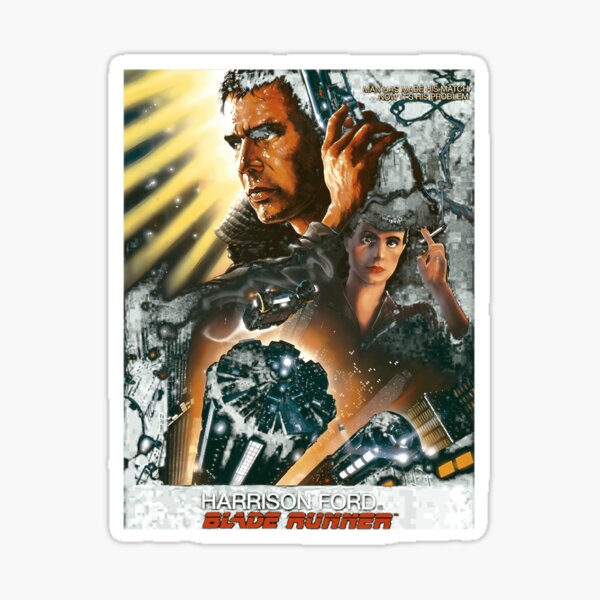 " Blade Runner" Sticker for Sale by KizzyBraziel0 | Redbubble