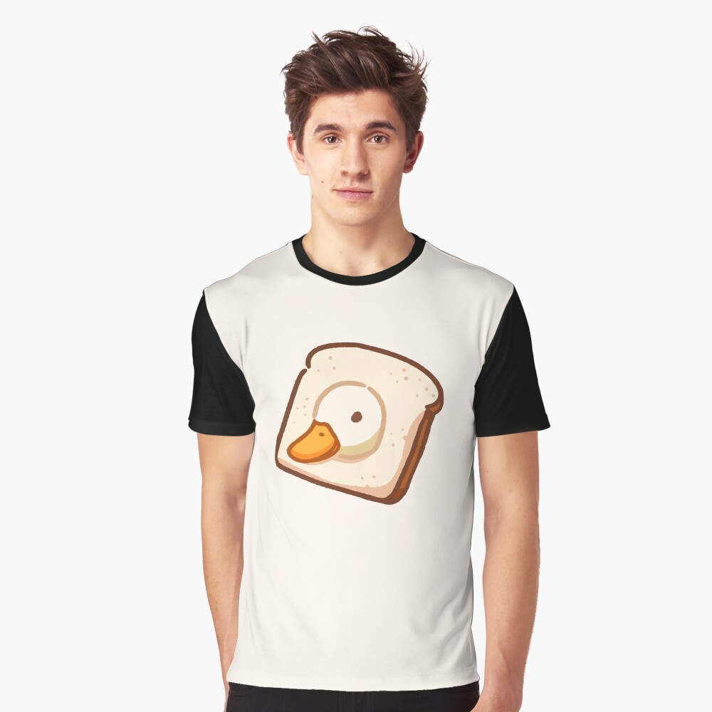"Cute duck with bread" Sticker for Sale by littlepolart | Redbubble