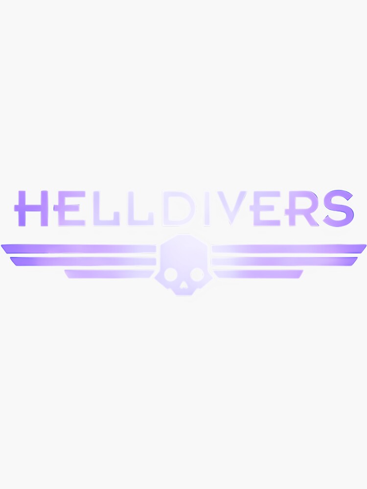 "Helldivers Logo" Sticker for Sale by JOSE6DRELL | Redbubble