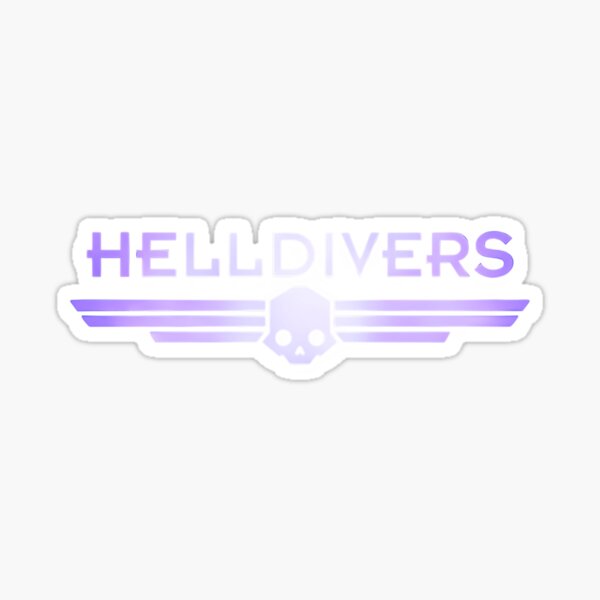 "Helldivers Logo" Sticker for Sale by JOSE6DRELL | Redbubble