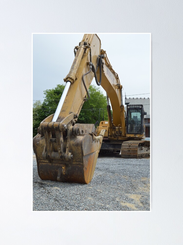 "Excavator" Poster by bradleyduncan | Redbubble
