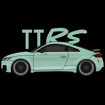 "Audi Ttrs" Sticker for Sale by IlonaHallonen | Redbubble