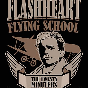 "Lord Flashheart Flying School - The Twenty Minuters" Essential T-Shirt ...