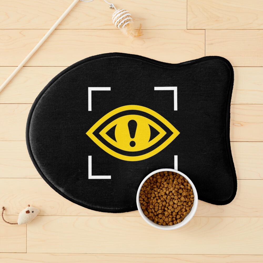 "Content warning logo eye" Sticker for Sale by Skeevy | Redbubble