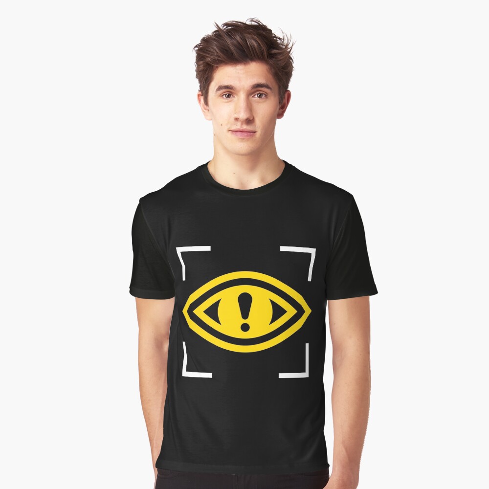 "Content warning logo eye" Sticker for Sale by Skeevy | Redbubble