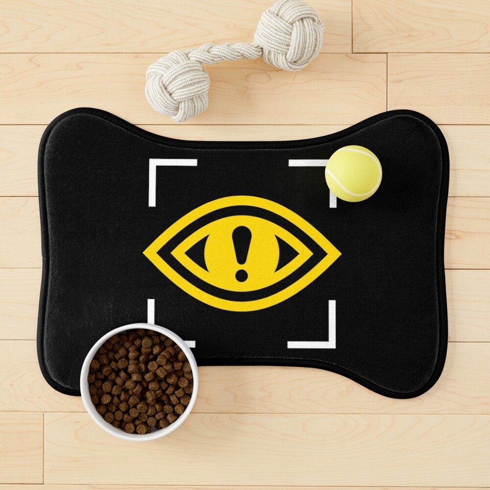 "Content warning logo eye" Sticker for Sale by Skeevy | Redbubble