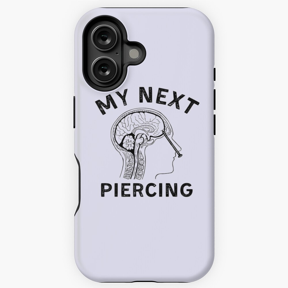 "My Next Piercing Sarcastic Funny Lobotomy Meme " Sticker for Sale by ...