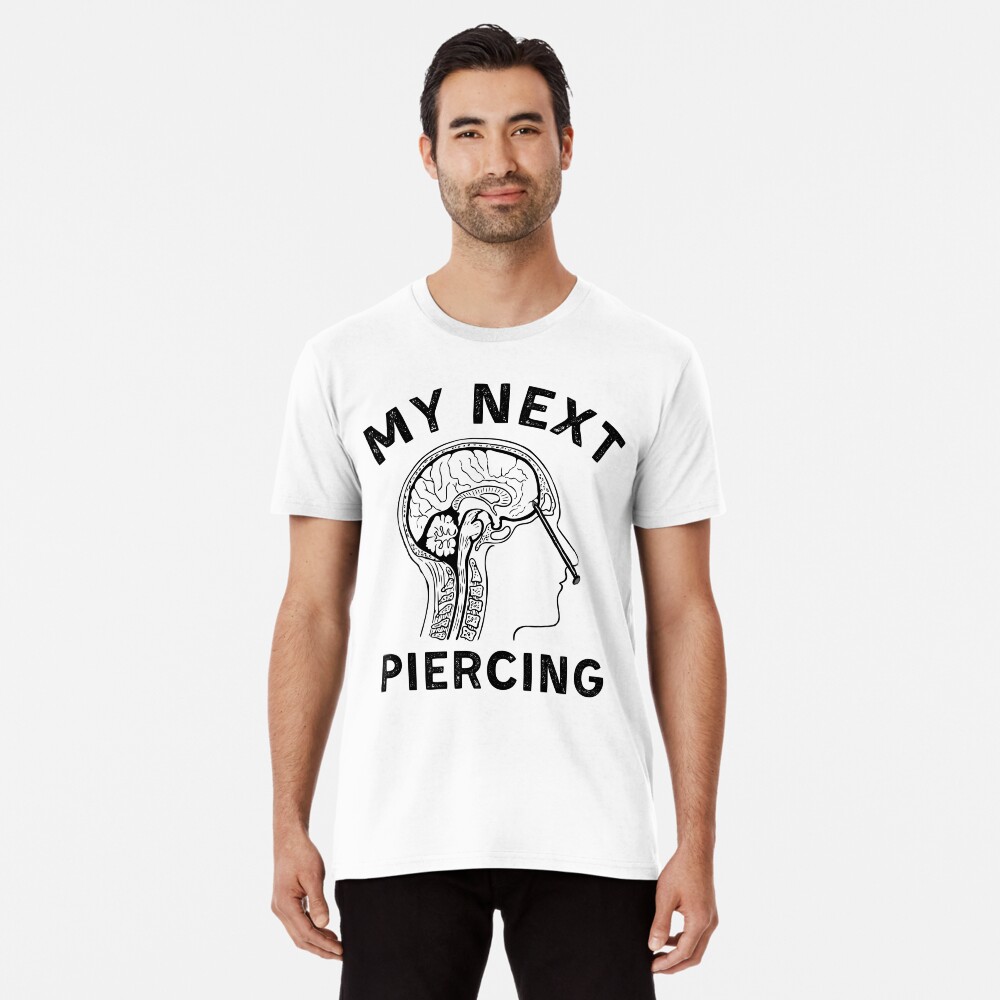 "My Next Piercing Sarcastic Funny Lobotomy Meme " Sticker for Sale by ...