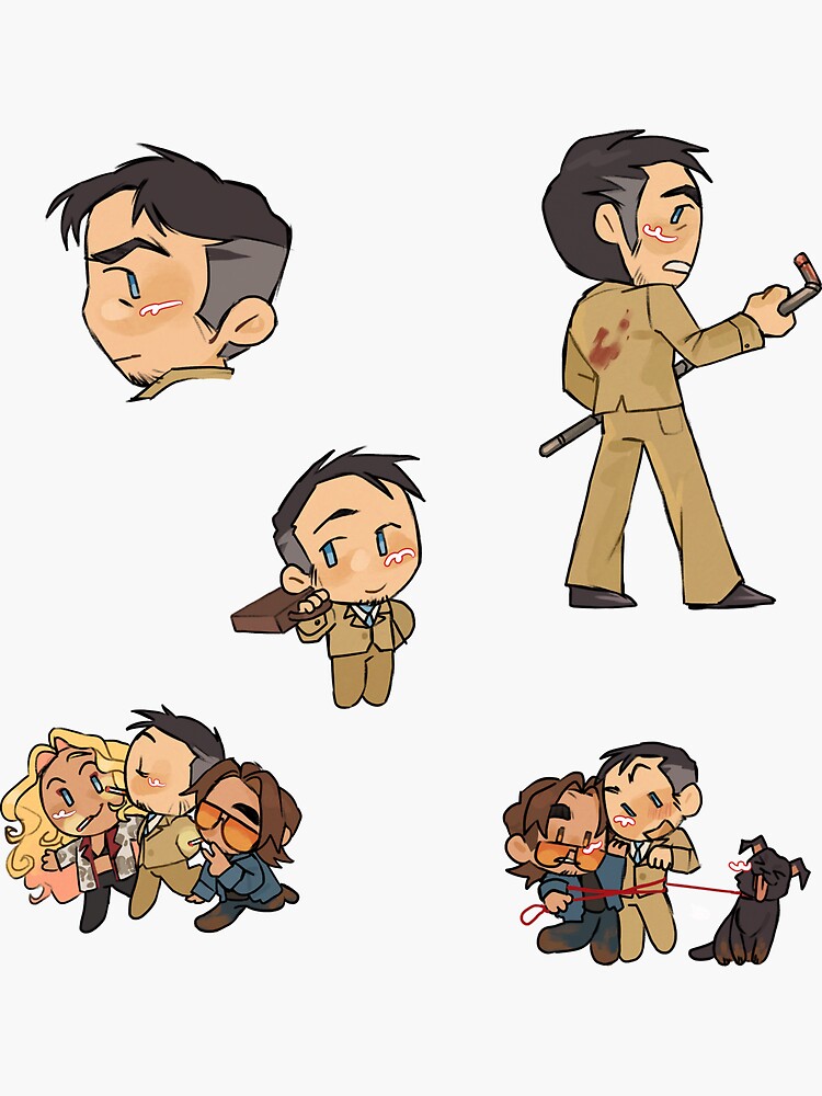 "Rolan Deep pack " Sticker for Sale by Kutakunagashop | Redbubble