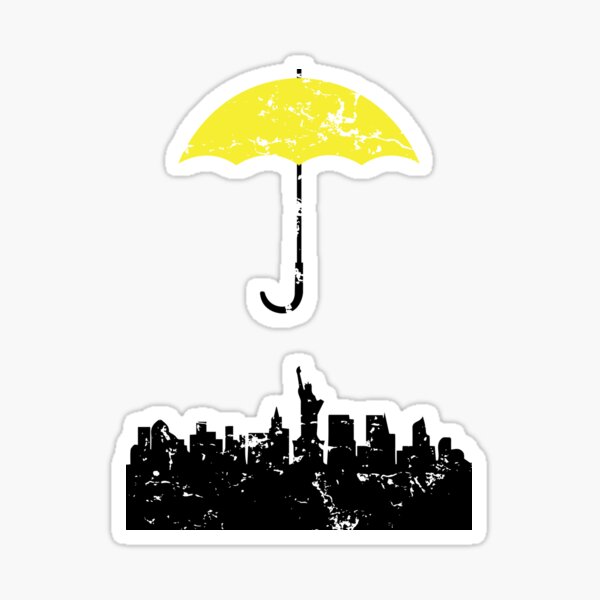 "How I Met Your Mother HIMYM" Sticker for Sale by RodrigoSouza | Redbubble