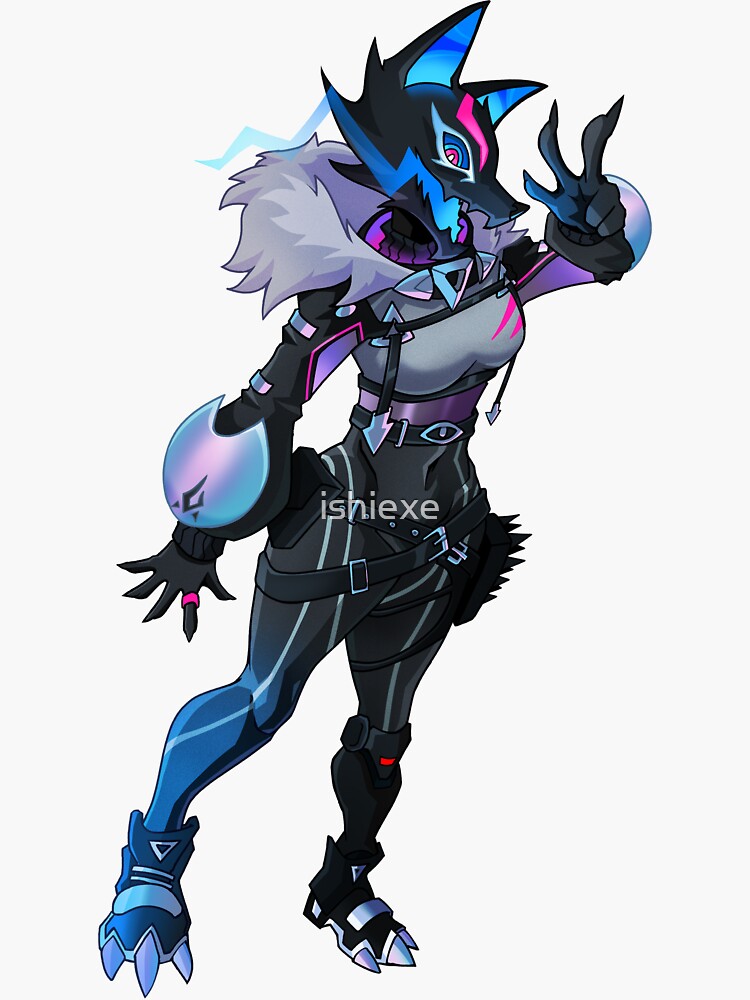 "Pack Leader Highwire" Sticker for Sale by ishiexe | Redbubble